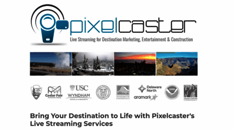 Visit Pyramidcam.com - Pixelcaster | Bring Your Destination to Life.