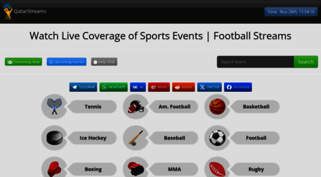 Visit Qatarstreams.me - Watch Live Football and Sports Stream ...