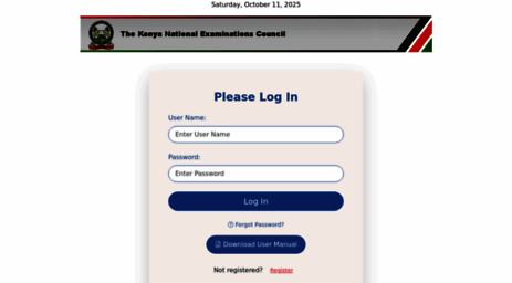 Visit Qmis.knec.ac.ke - THE KENYA NATIONAL EXAMINATIONS COUNCIL.