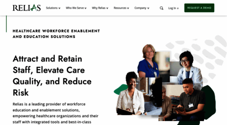 Visit Reliaslearning.com - Healthcare Workforce Enablement Solutions | Relias.