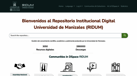 Visit Ridum.umanizales.edu.co - Repositorio :: Inicio.
