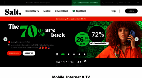 Visit Salt.ch - Mobile subscription and internet in Switzerland ...