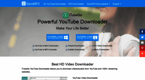 Visit Savemp3.cc - YouTube Converter, Convert YouTube to MP3, MP4 Online.