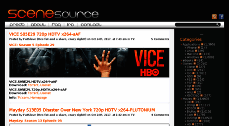 Visit Scenesource.me - SceneSource - Your source for Games, Movies, Music and more..