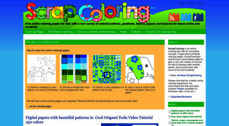 Visit Scrapcoloring.com - ScrapColoring - Free Online Coloring Pages ...