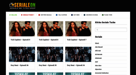 Visit Serialeon.cc - Seriale Turke me Titra Shqip - Shiko Seriale Shqip.