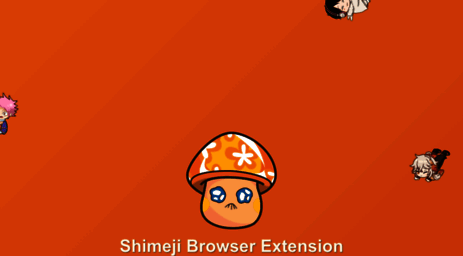 Visit Shimejis.xyz - Shimeji Browser Extension.
