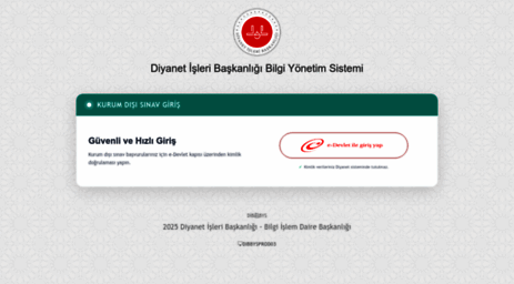 Visit Sinav.diyanet.gov.tr - T.C. Cumhurbaşkanlığı Diyanet İşleri ...