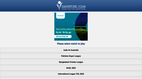 Visit Smartcric.eu - Live Cricket Streaming on iPhone/iPad and Android ...