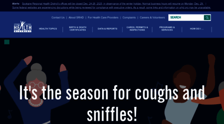 Visit Srhd.org - Spokane Regional Health District.