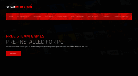Visit Steamunlocked.net - SteamUnlocked » Free Steam Games Pre ...