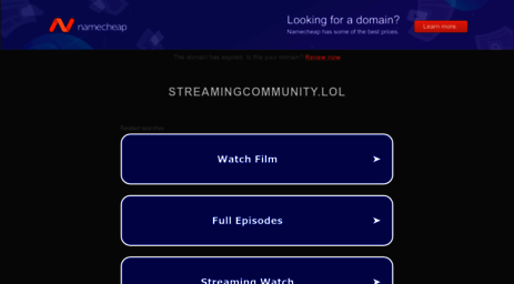 Visit Streamingcommunity.lol - Redirecting....