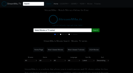 Visit Streamm4u.tv - Watch Movies and TV Series Online for Free ...