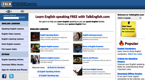 Visit Talkenglish.com - Learn English Speaking and Improve your Spoken ...
