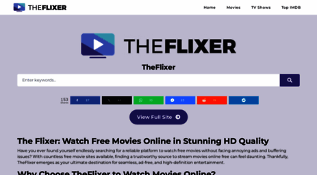 Visit Theflixerz.tube - TheFlixer - Watch Series Online - FREE HD ...