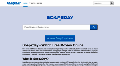 Visit Thesoap2day.app - Soap2day - Watch Free Movies on soap 2 day ...