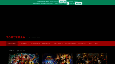 Visit Tokuzilla.net - Tokuzilla - Watch Online Tokusatsu English sub ...