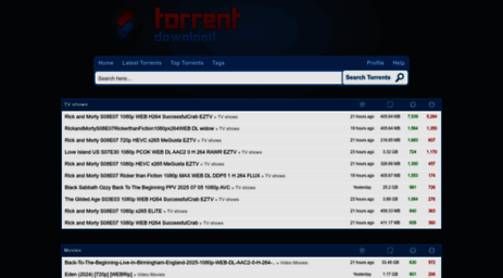 Visit Torrentdownload.info - TorrentDownload - Free Torrents Download.