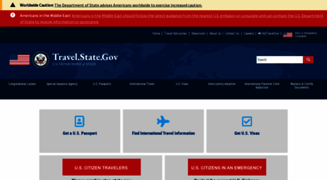 Visit Travel.state.gov - Travel.