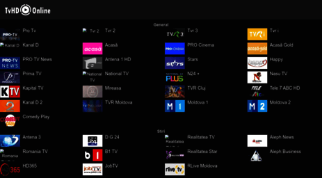 Visit Tvhdonline.org - Tv Online, Canale live, Tv HD Gratis Romanesti.