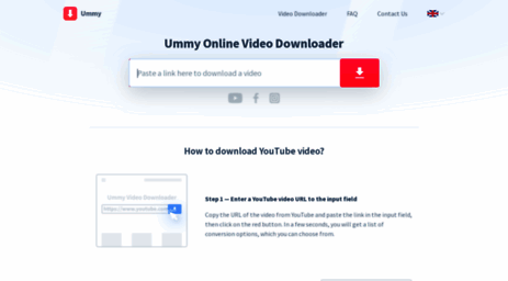 Visit Ummy.net - Ummy YouTube Converter - Download YouTube video online.