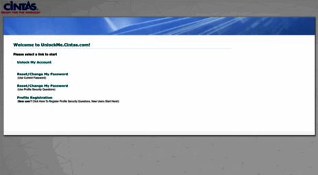 Visit Unlockme.cintas.com - Cintas Access Assurance Portal.