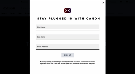 Visit Usa.canon.com - Canon Homepage | Canon U.S.A., Inc..