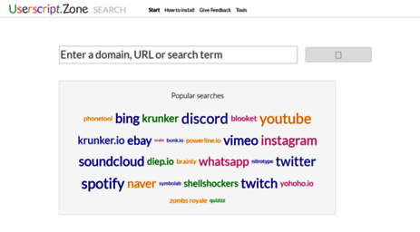 Visit Userscript.zone - Home | Userscript.Zone.