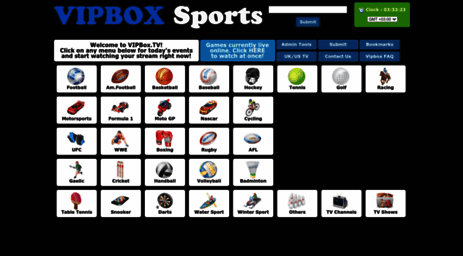 Visit Vipbox.net - VipBox | VIPBox TV | Live Sports Live Streams.