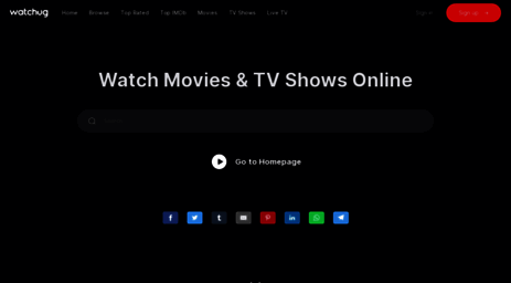 Visit Watchug.com - Watch the Best Movies & TV Shows — Watchug.