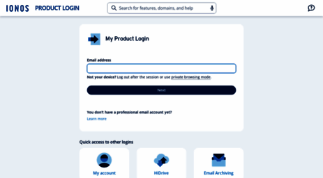 Visit Webmail.1and1.com - Webmail Login.
