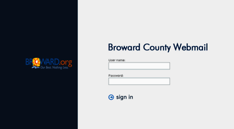 Visit Webmail.broward.org - Sign In.