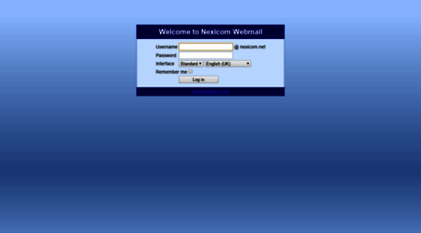 Visit Webmail.nexicom.net - Nexicom Webmail - nexicom.net.