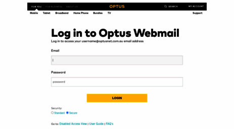 Visit Webmail.optusnet.com.au - No JavaScript | Webmail.