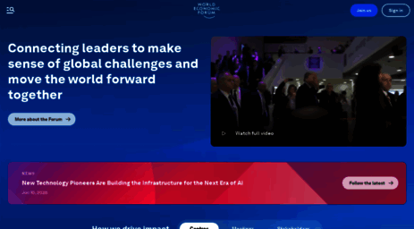 Visit Weforum.org - The World Economic Forum.