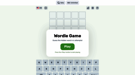 Visit Wordlegame.org