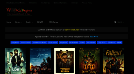 Visit World4ufree.pet - World4ufree | Download Latest Bollywood ...