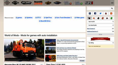 Visit Worldofmods.com - WorldOfMods.com — Mods for games with automatic ...