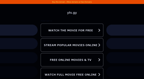 Visit Www1.yts.gy - Yts.gy.