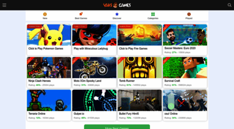 Visit Yaksgames.com - Play Free Online Games, Play HTML5 Tiny Mobile ...