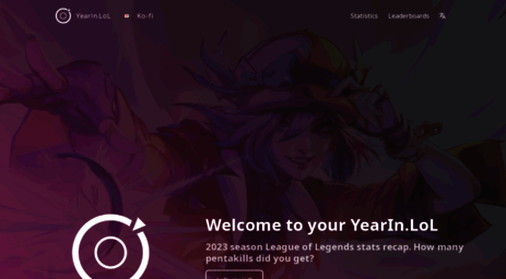 Visit Yearin.lol - Rewind your League of Legends 2024 season with ...