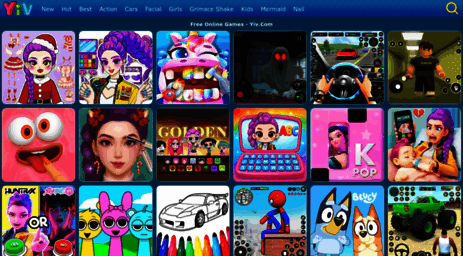 Visit Yiv.com - Free Online Games for PC, Mobile and Tablet - YIV.COM.